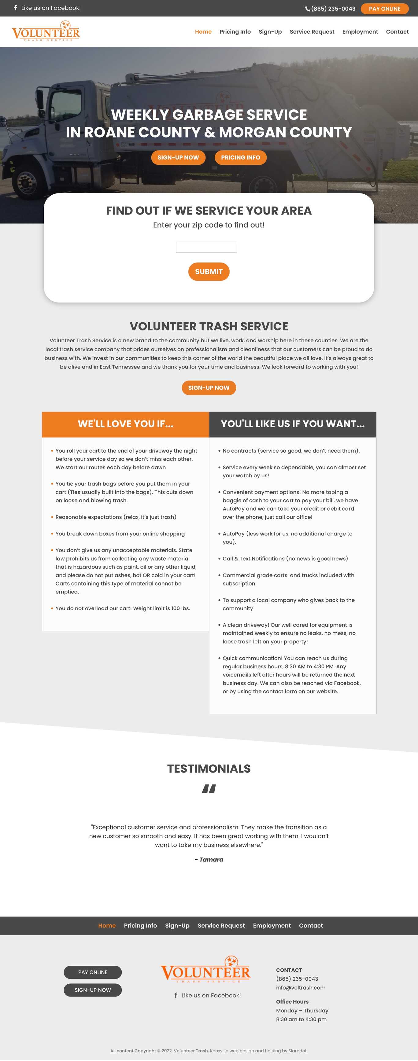 Volunteer Trash Client Spotlight - Slamdot