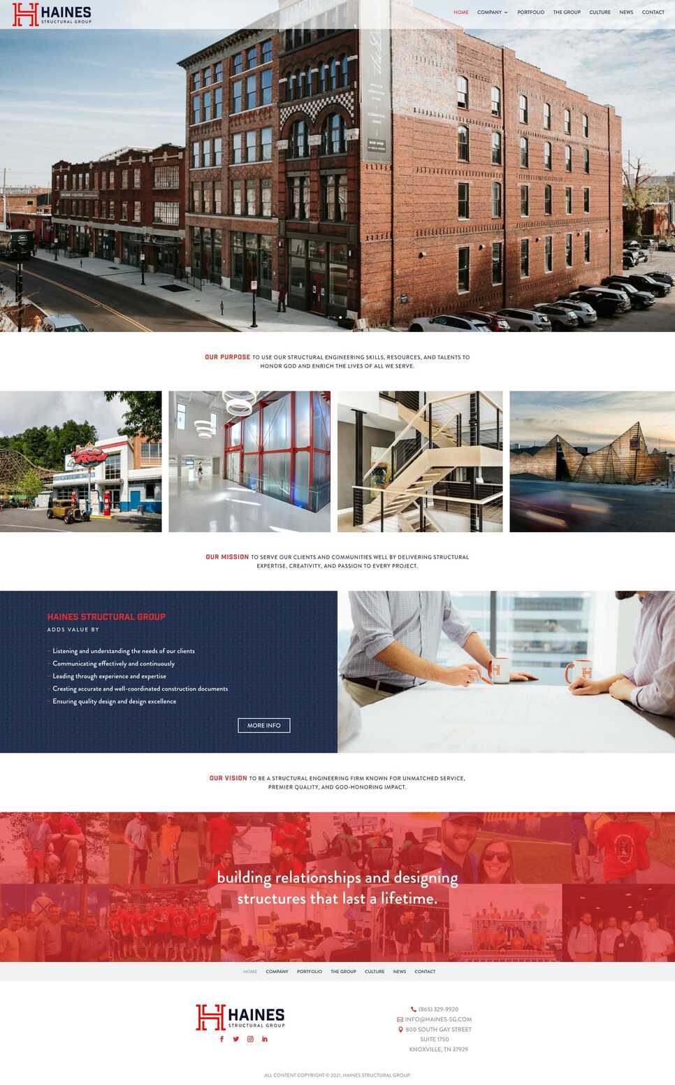 Haines Structural Group Client Spotlight - Slamdot