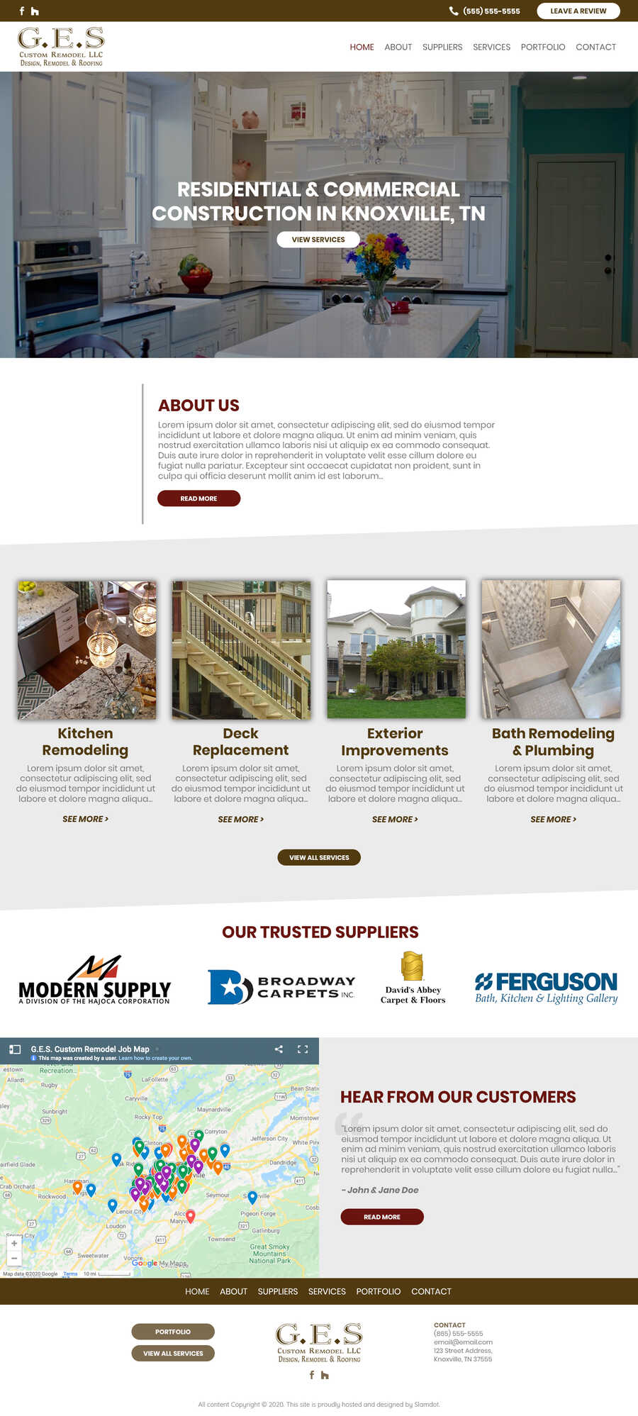 G.E.S. Custom Remodel Client Spotlight - Slamdot